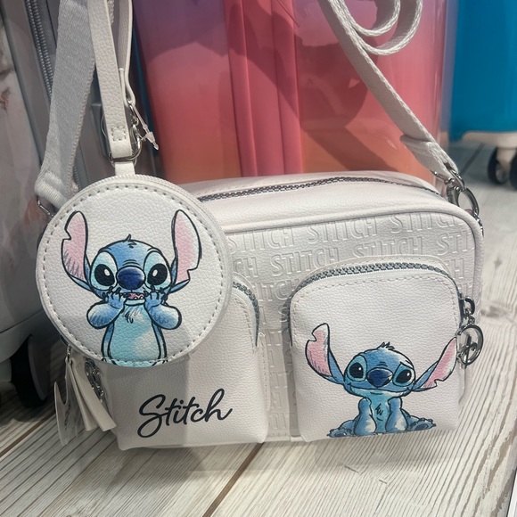 Disney | Bags | Stitch Bag Purse Disney Stitch Crossbody Purse Bag ...